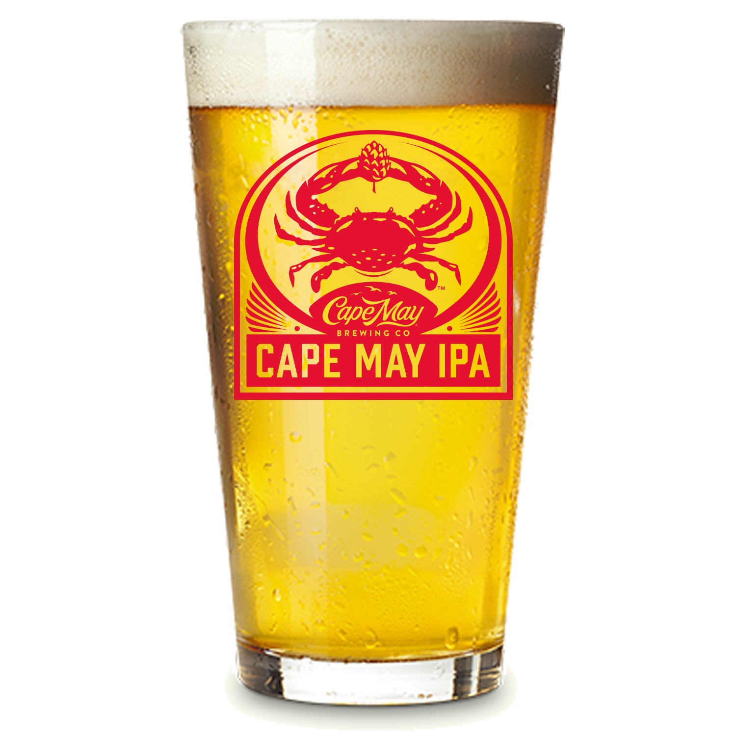 Cape May IPA Crab Pint (24/Case) – Cape May Brewery Wholesale Portal
